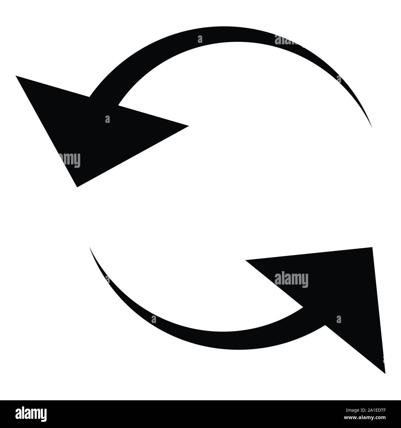 Circular, circle arrow left. Radial arrow icon, symbol ...