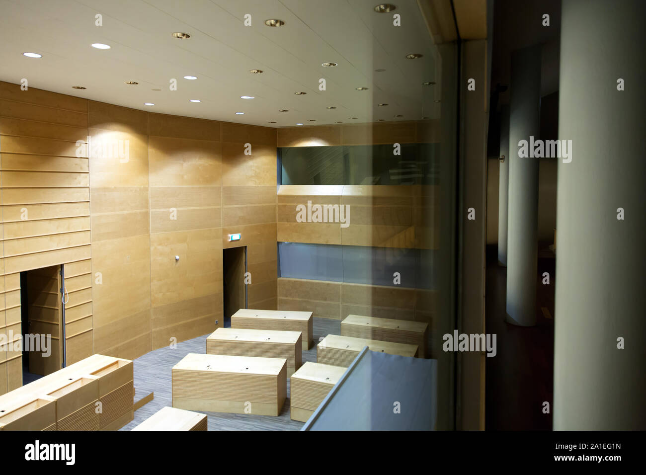 THE HAGUE - View from inside the former ICC (International Criminal ...