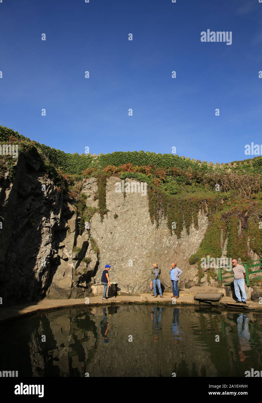 Port logan fish pond hi-res stock photography and images - Alamy