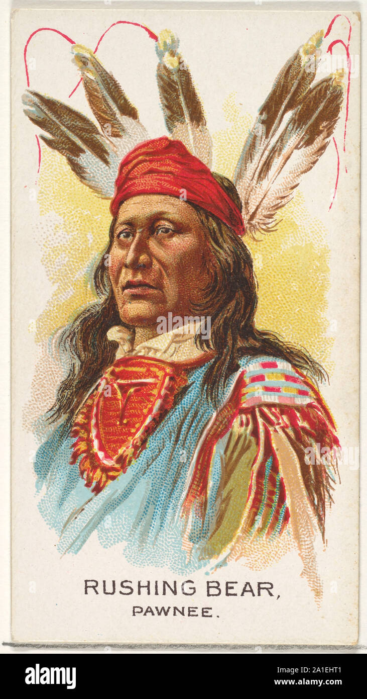 Pawnee indian chief hi-res stock photography and images - Alamy