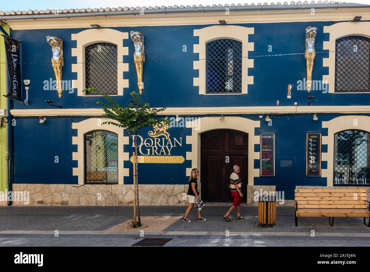 Dorian Gray Restaurant Stock Photo - Alamy