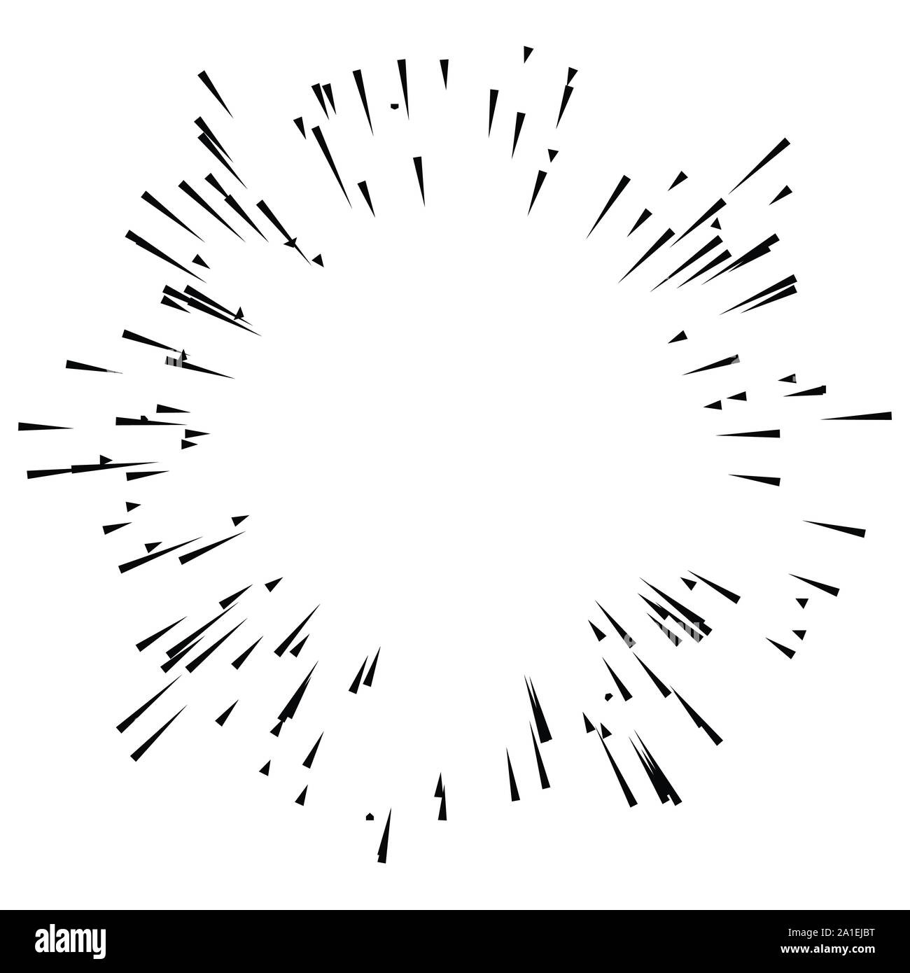 radial / radiating lines burst, explosion, blast effect Stock Vector ...