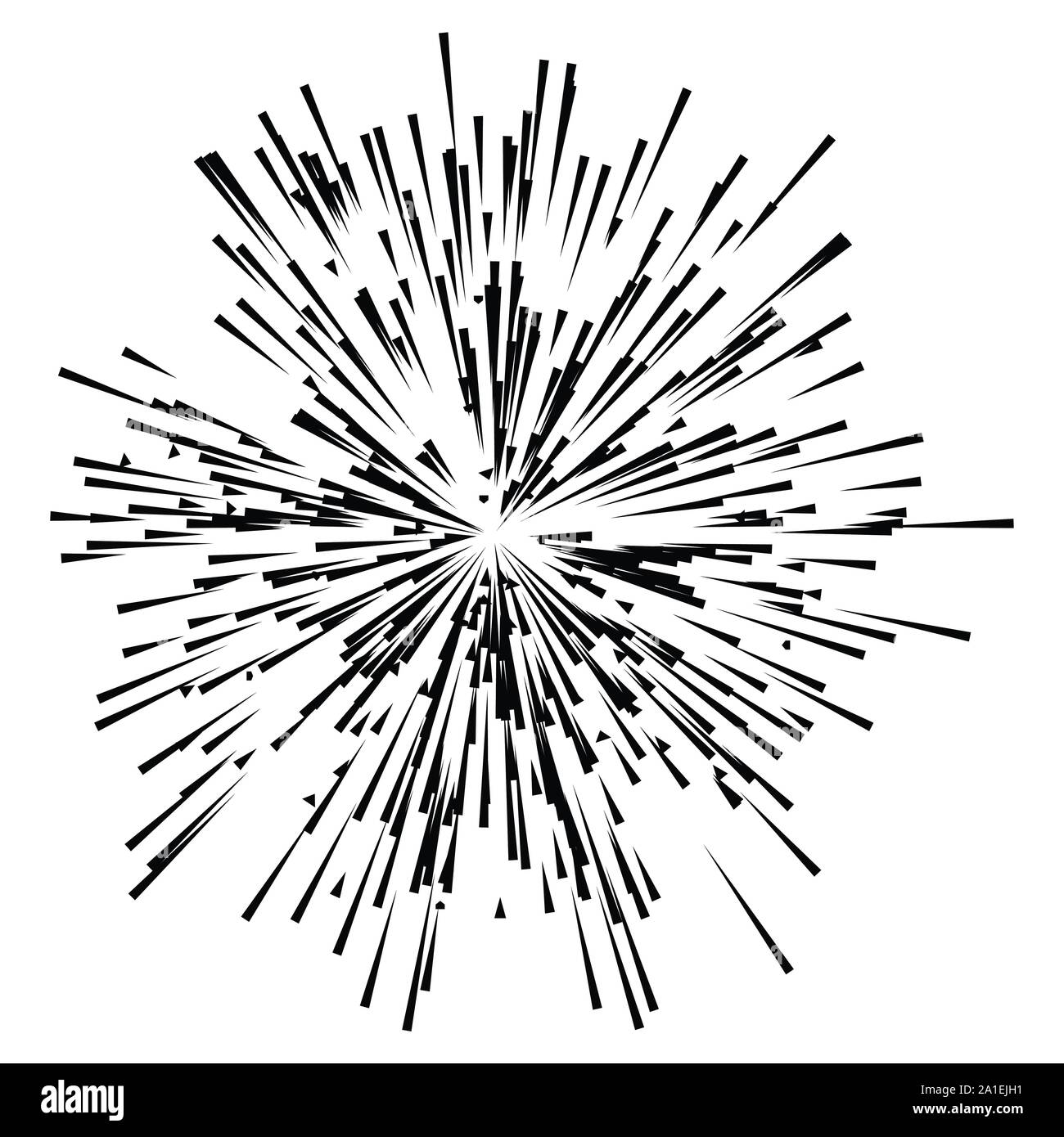 radial / radiating lines burst, explosion, blast effect Stock Vector ...