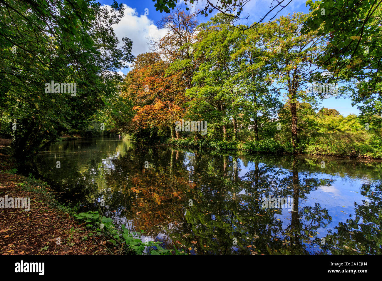 ware town centre high street , river lea navigation, hertfordshire ...
