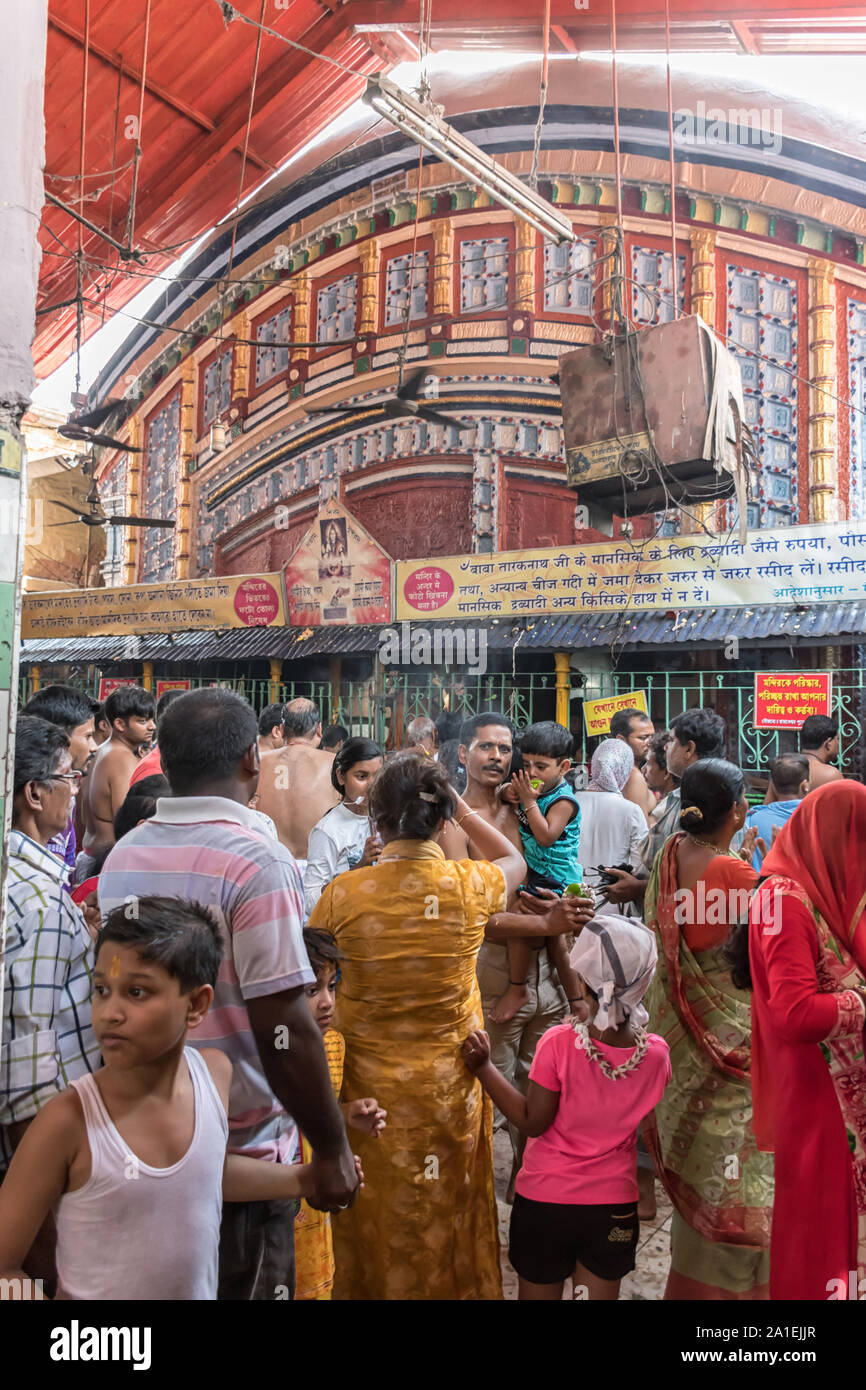 Tarakeswar, India – April 21 2019; Baba Taraknath Temple is a Hindu ...