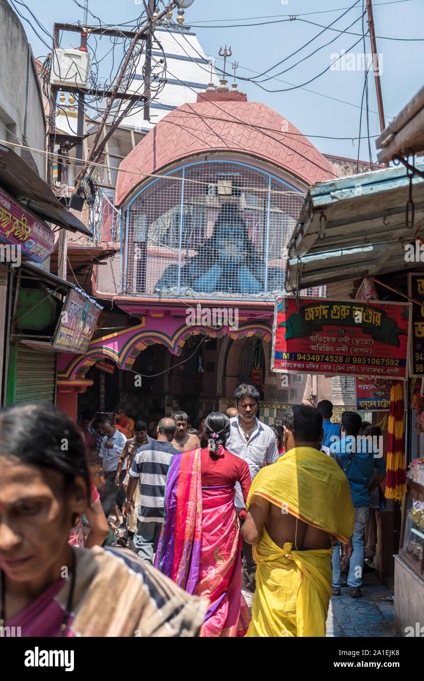 Tarakeswar, India – April 21 2019; Baba Taraknath Temple is a Hindu ...