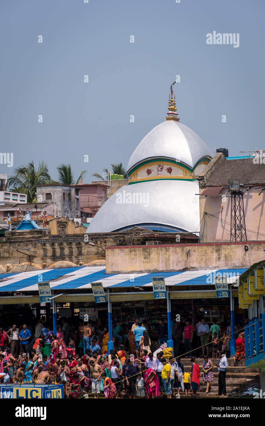 Tarakeswar, India – April 21 2019; Baba Taraknath Temple is a Hindu ...