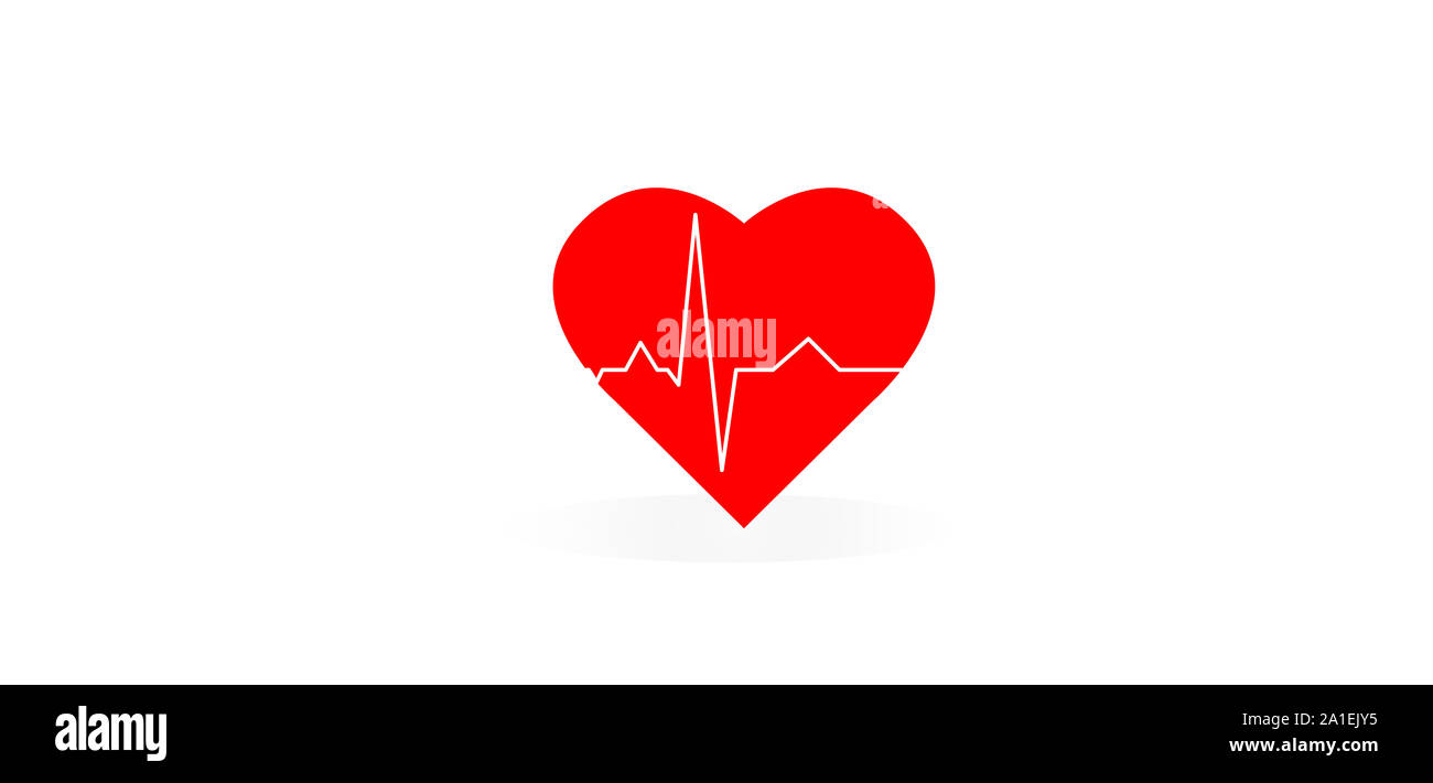 Ecg logo hi-res stock photography and images - Alamy