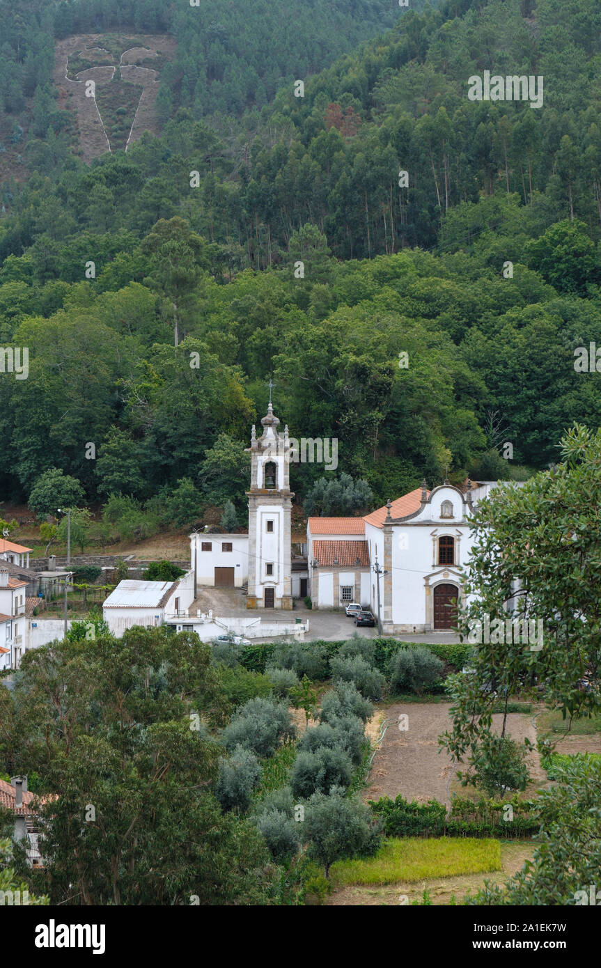 Village of Gois overview. Coimbra, Portugal Stock Photo - Alamy