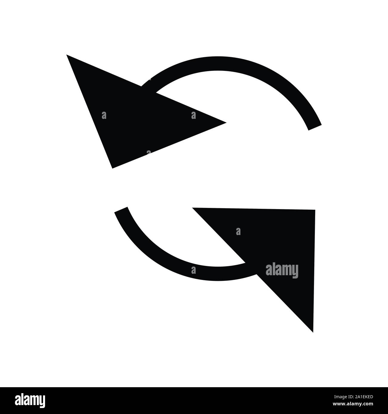 Circular, circle arrow left. Radial arrow icon, symbol ...