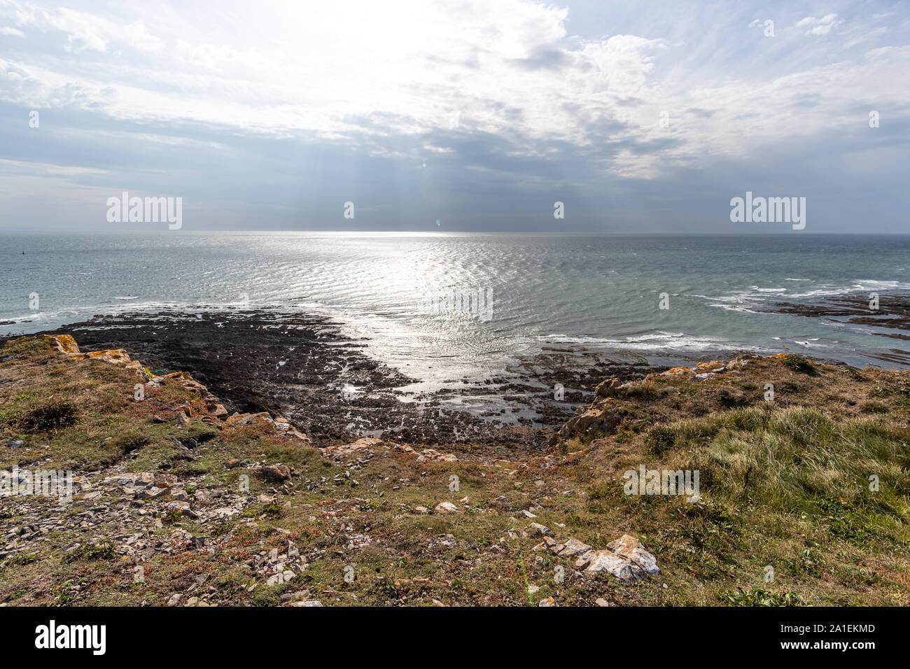 Port Eynon, Gower, AONB, Swansea, Wales, Gower Peninsula Stock Photo ...