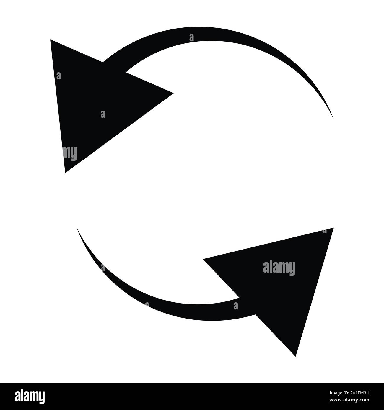 Circular, circle arrow left. Radial arrow icon, symbol ...