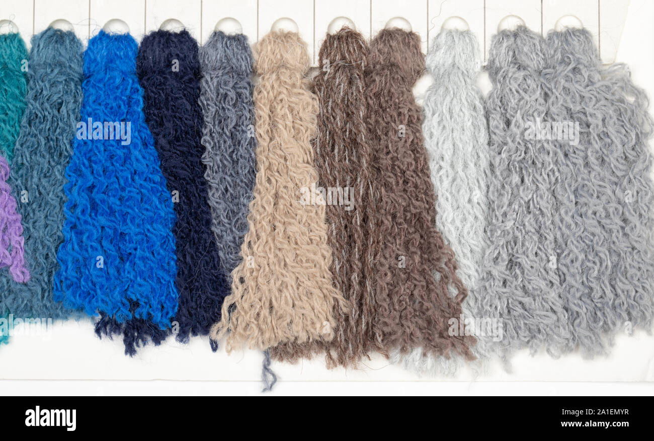 Thread color samples hi-res stock photography and images - Alamy