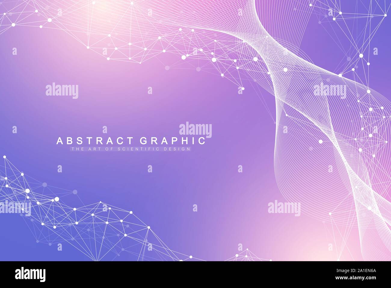 Expansion of life. Colorful explosion background with connected line ...