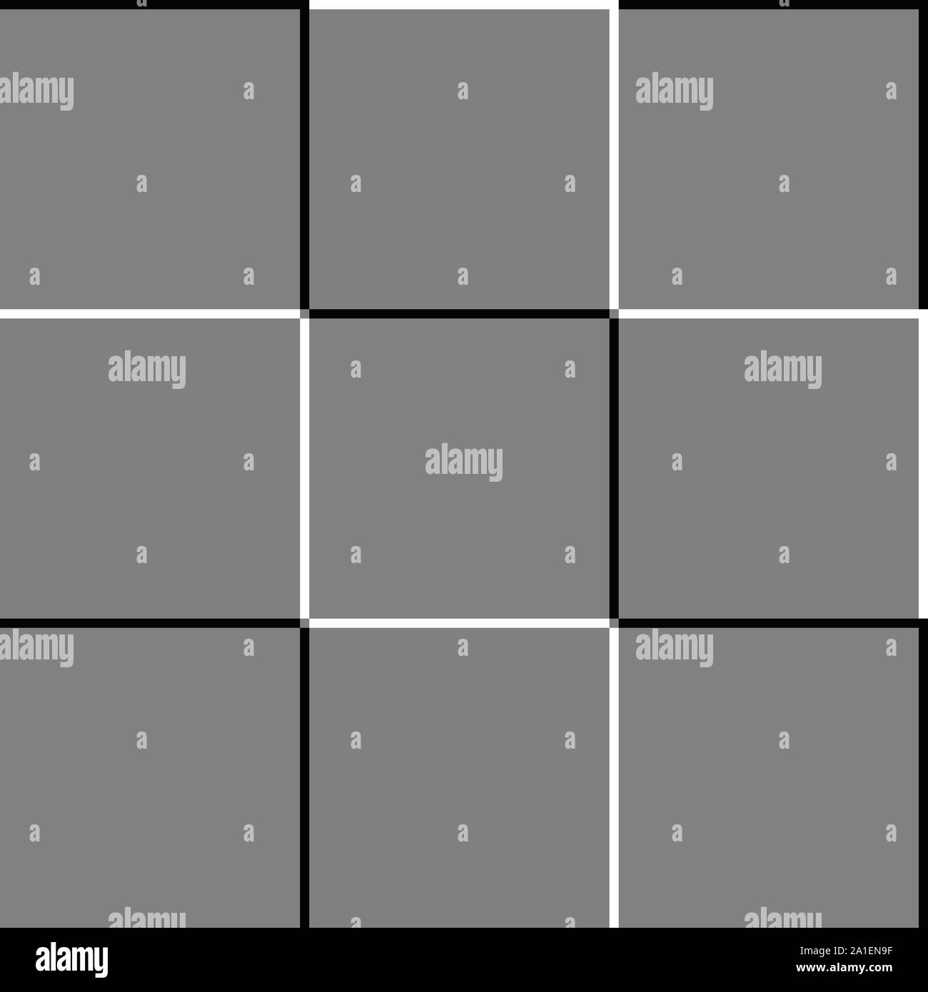 Offset squares seamless geometric pattern. Emboss, indent squares ...