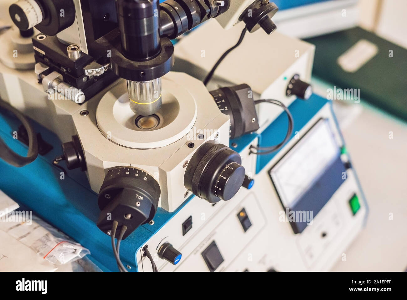 ion etching system for solid samples preparation for electron ...