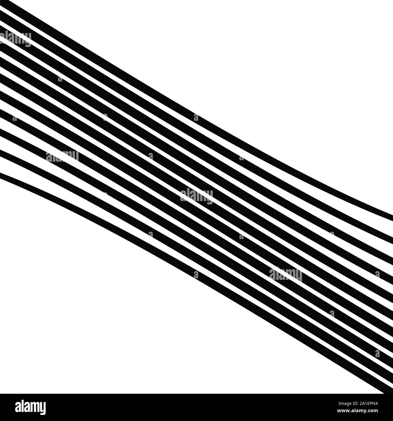 Geometric waving, wavy parallel lines. Ripple, twisted lines pattern ...