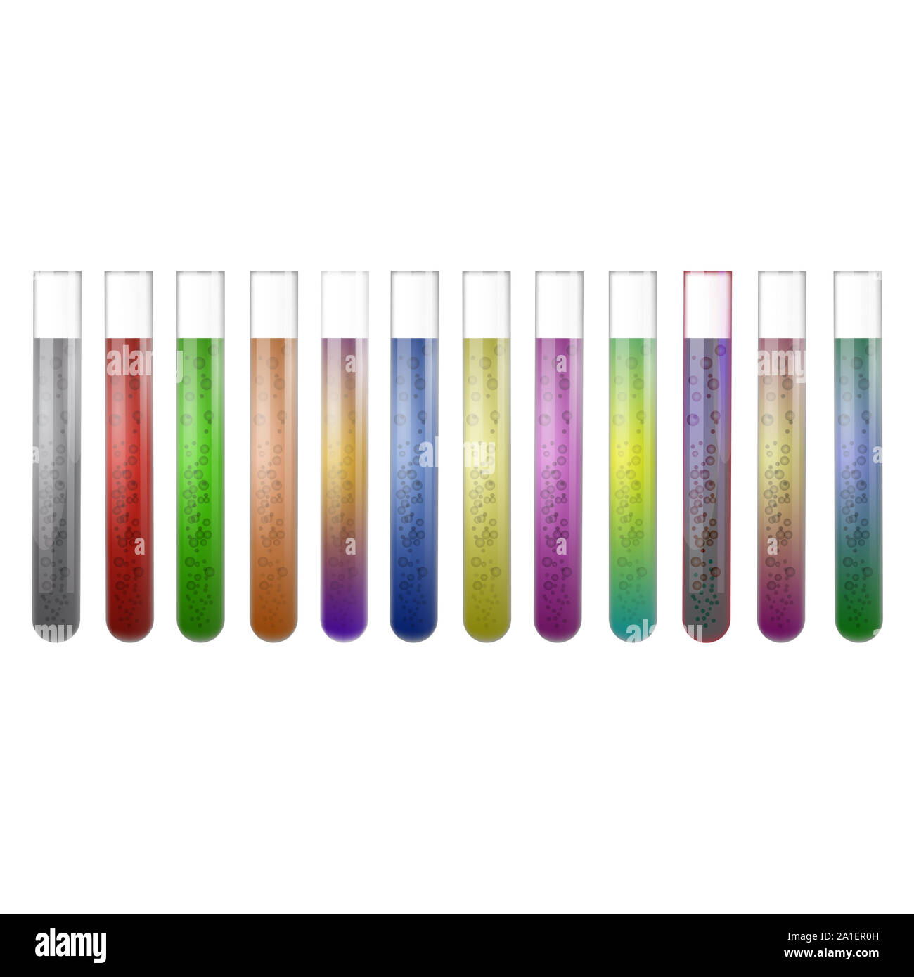 Yellow chemical reaction Cut Out Stock Images & Pictures - Alamy