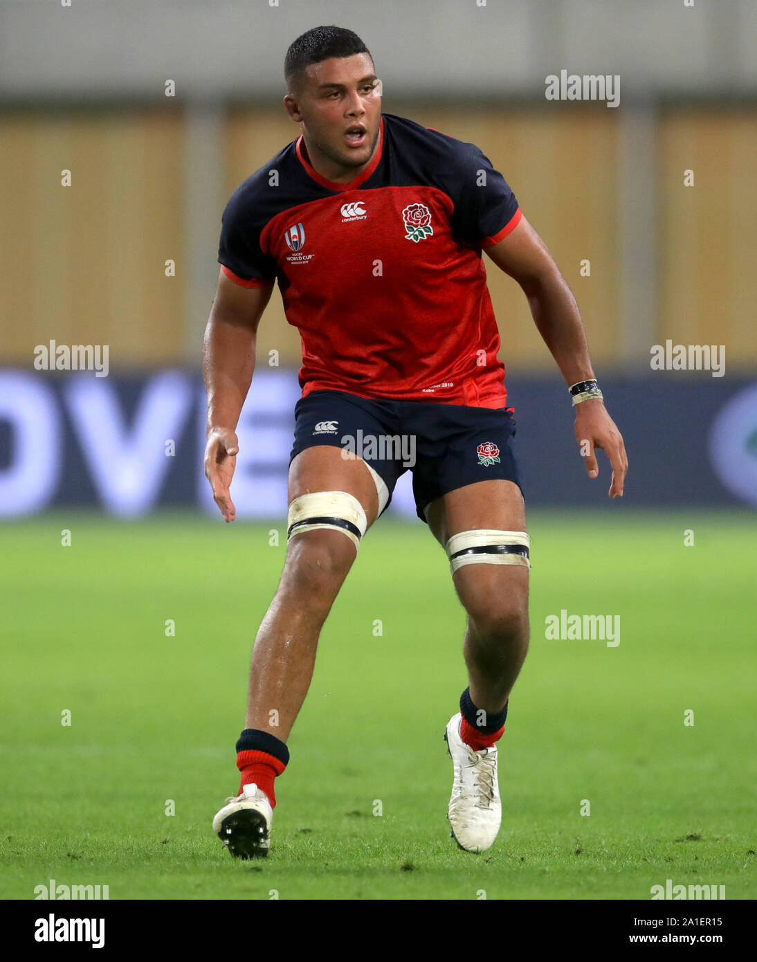 England's Lewis Ludlam during the 2019 Rugby World Cup match at the ...