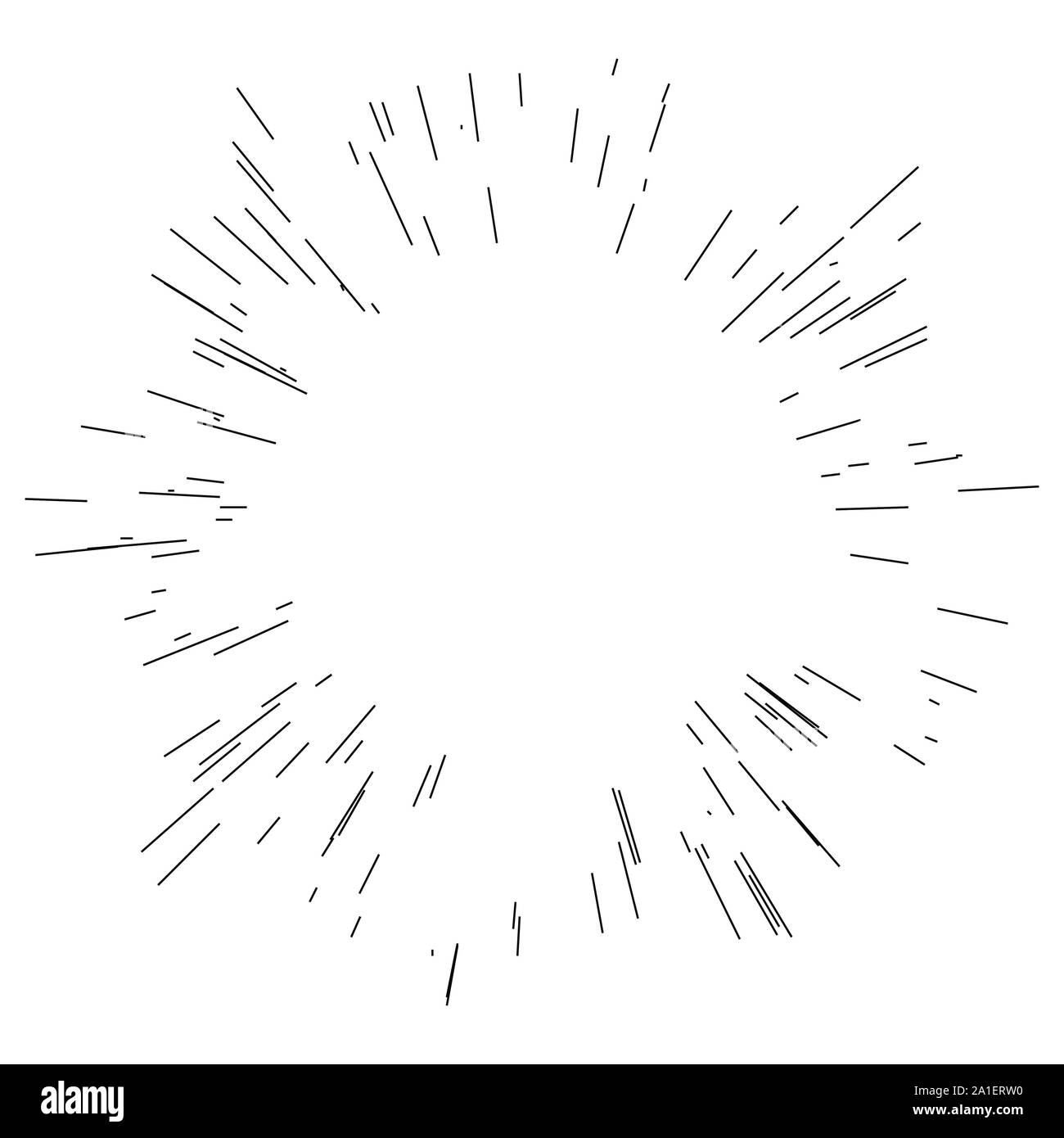 radial / radiating lines burst, explosion, blast effect Stock Vector ...
