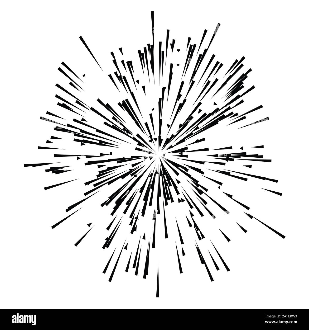 radial / radiating lines burst, explosion, blast effect Stock Vector ...