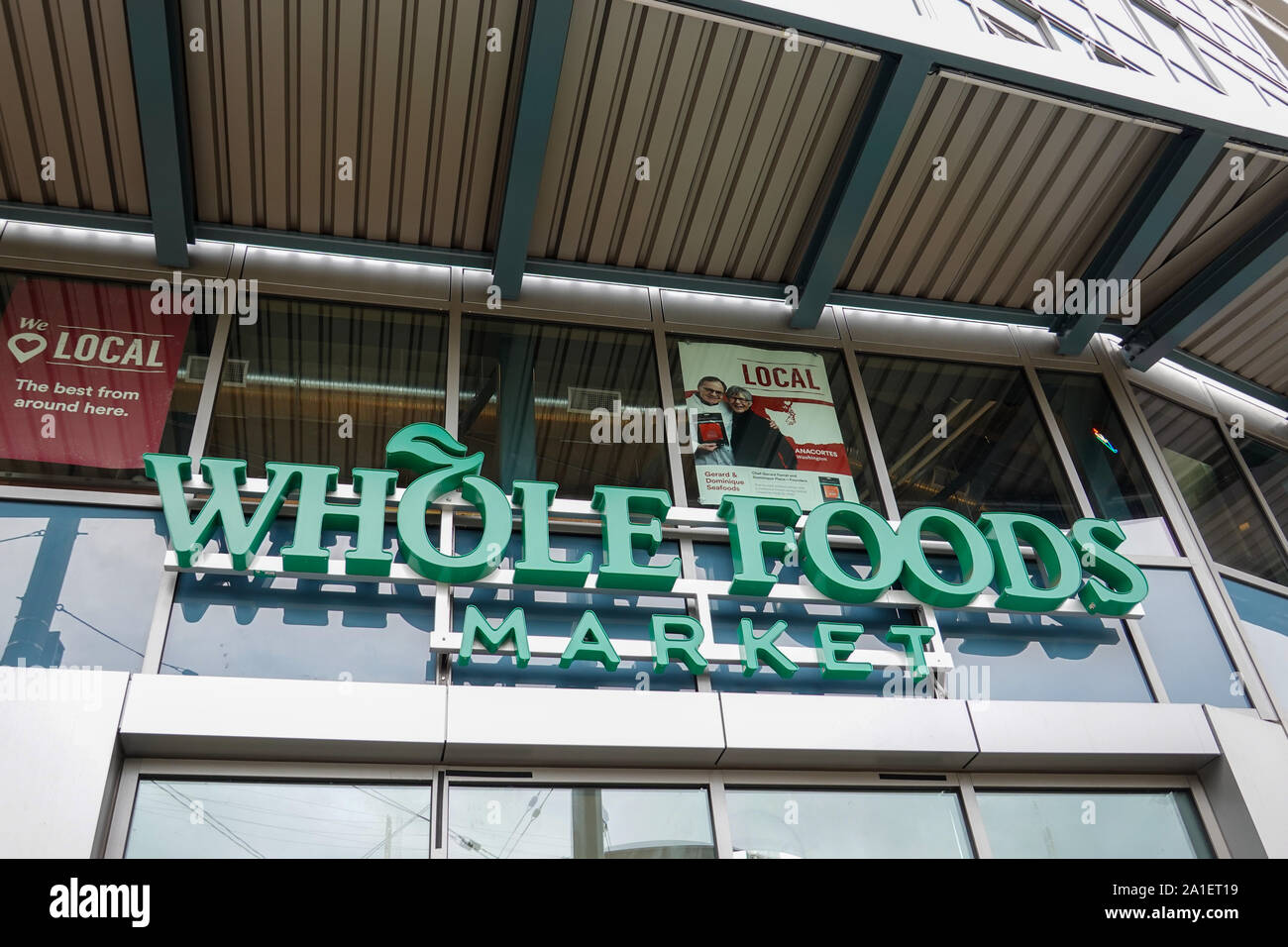 Seattle, WA/USA-9/15/19: Whole Foods Market is an American ...