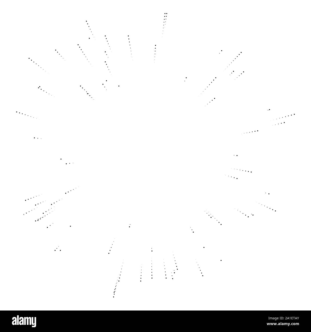 Dots beams Cut Out Stock Images & Pictures - Alamy