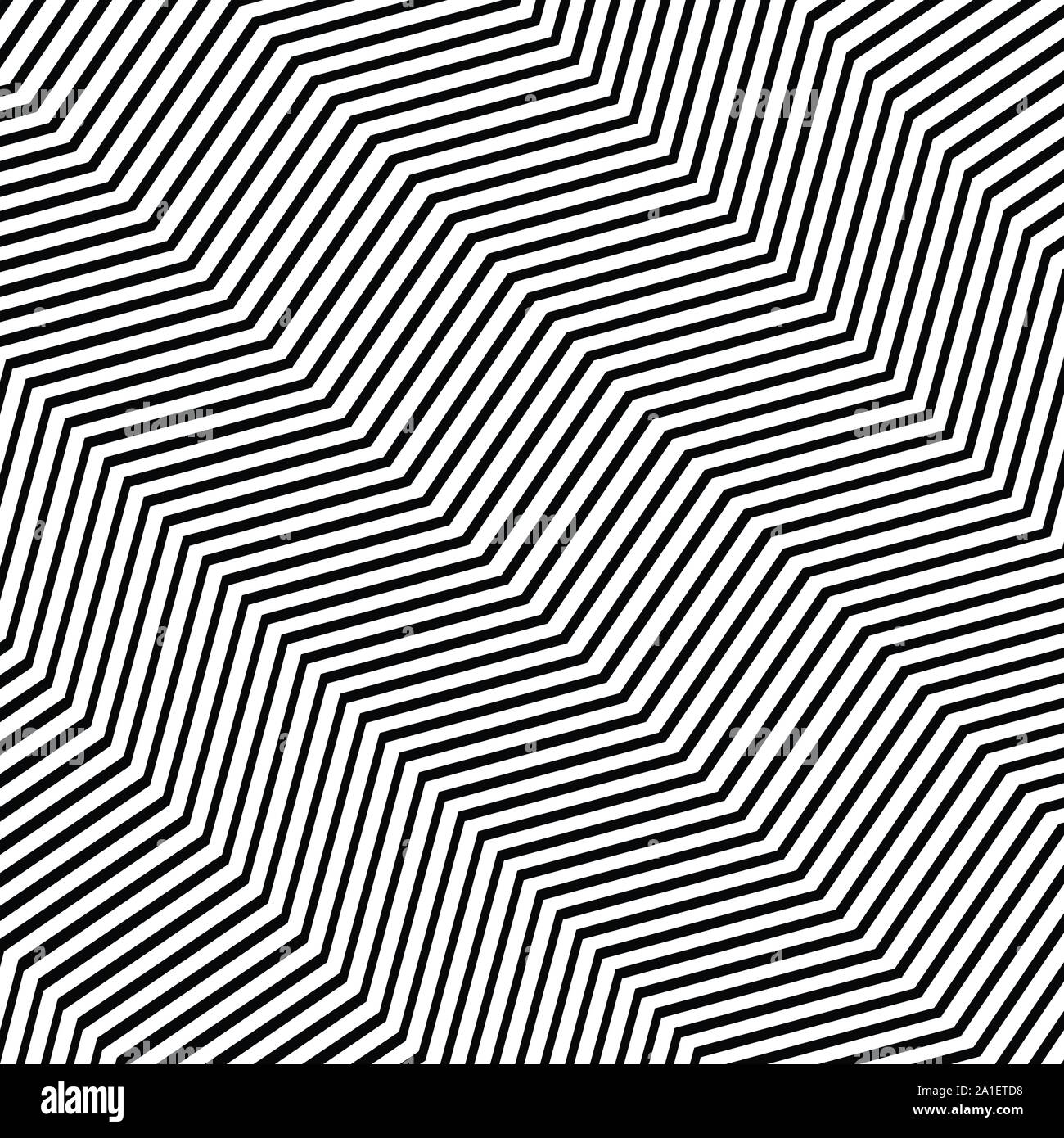 Diagonal, oblique, slanting waving, wavy, zigzag lines. Irregular ...