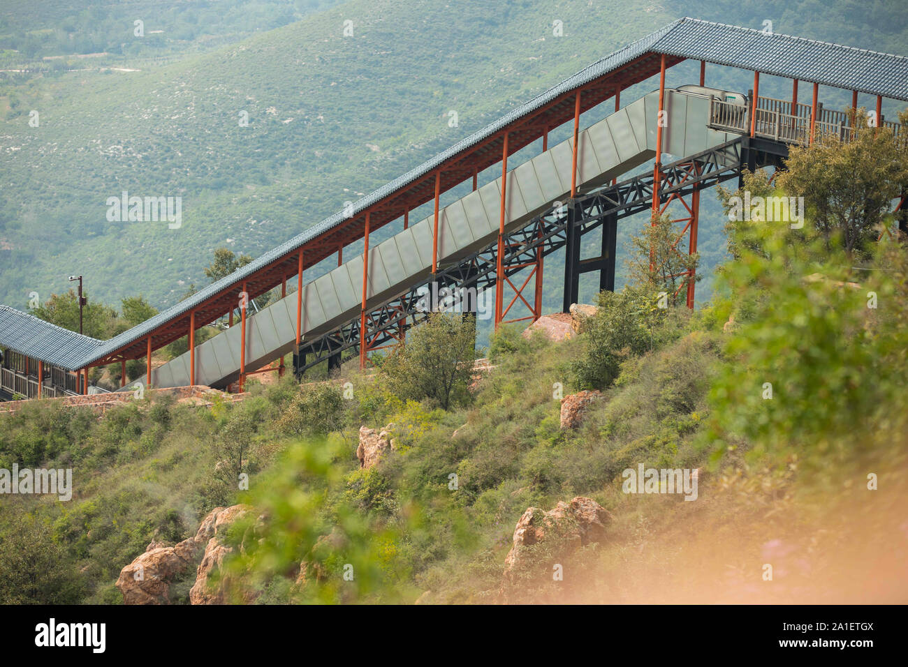 Mountain escalator hi-res stock photography and images - Alamy