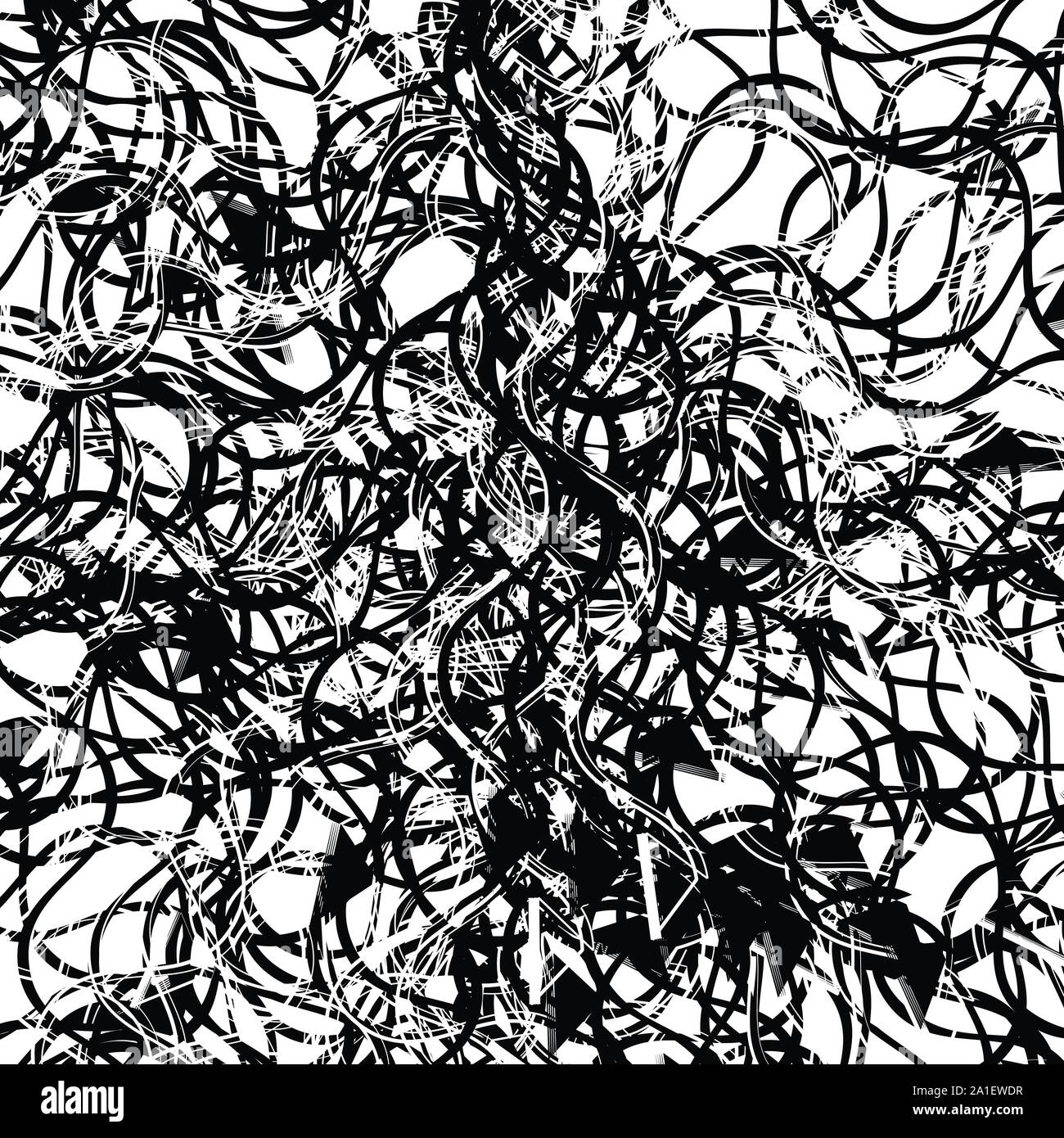 Abstract art with deformation, distortion effect on random lines ... Abstract art with deformation, distortion effect on random lines ...