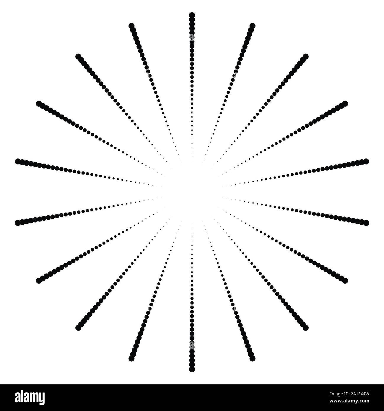 Radial - radiating lines burst element Circular, concentric lines Stock ...