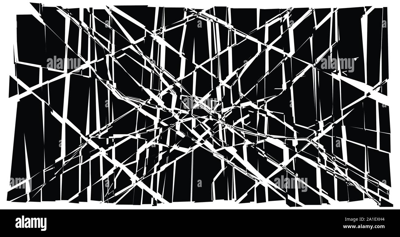 Facture, crack, shatter, broken surface texture Stock Vector Image ...