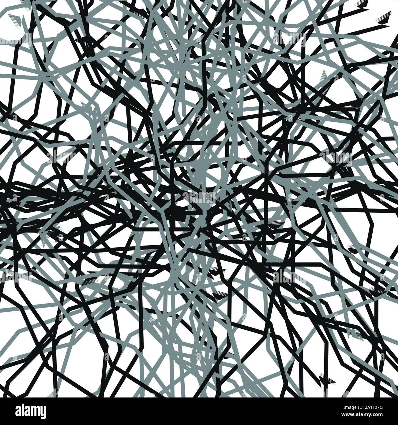 Grayscale / greyscale abstract art with deformation, distortion effect ...