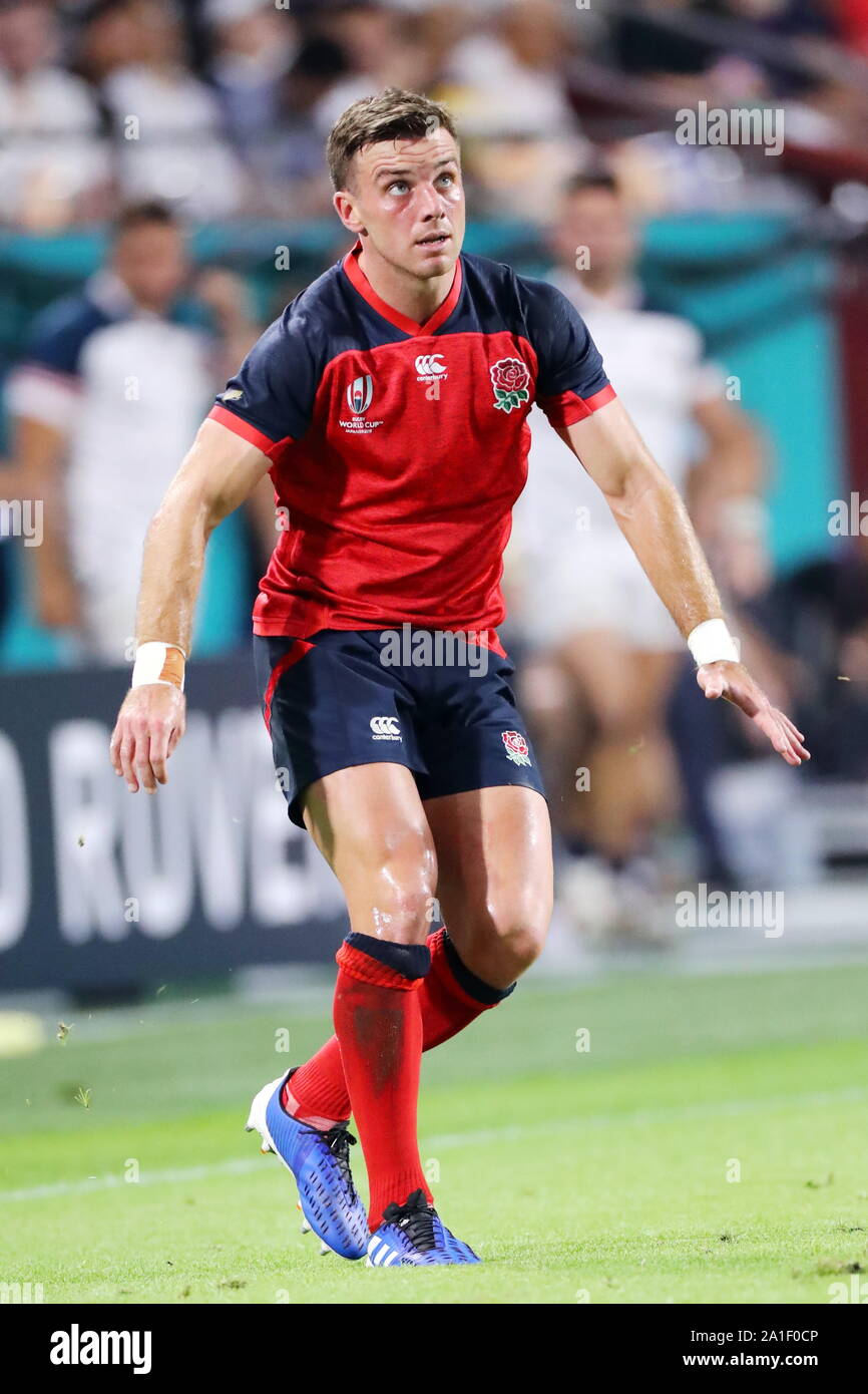 Kobe, Hyogo, Japan. 26th Sep, 2019. George Ford (ENG) Rugby : 2019 ...