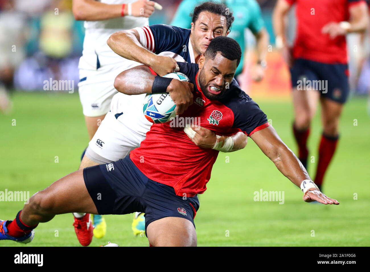 Kobe, Hyogo, Japan. 26th Sep, 2019. Joe Cokanasiga (ENG) Rugby : 2019 ...
