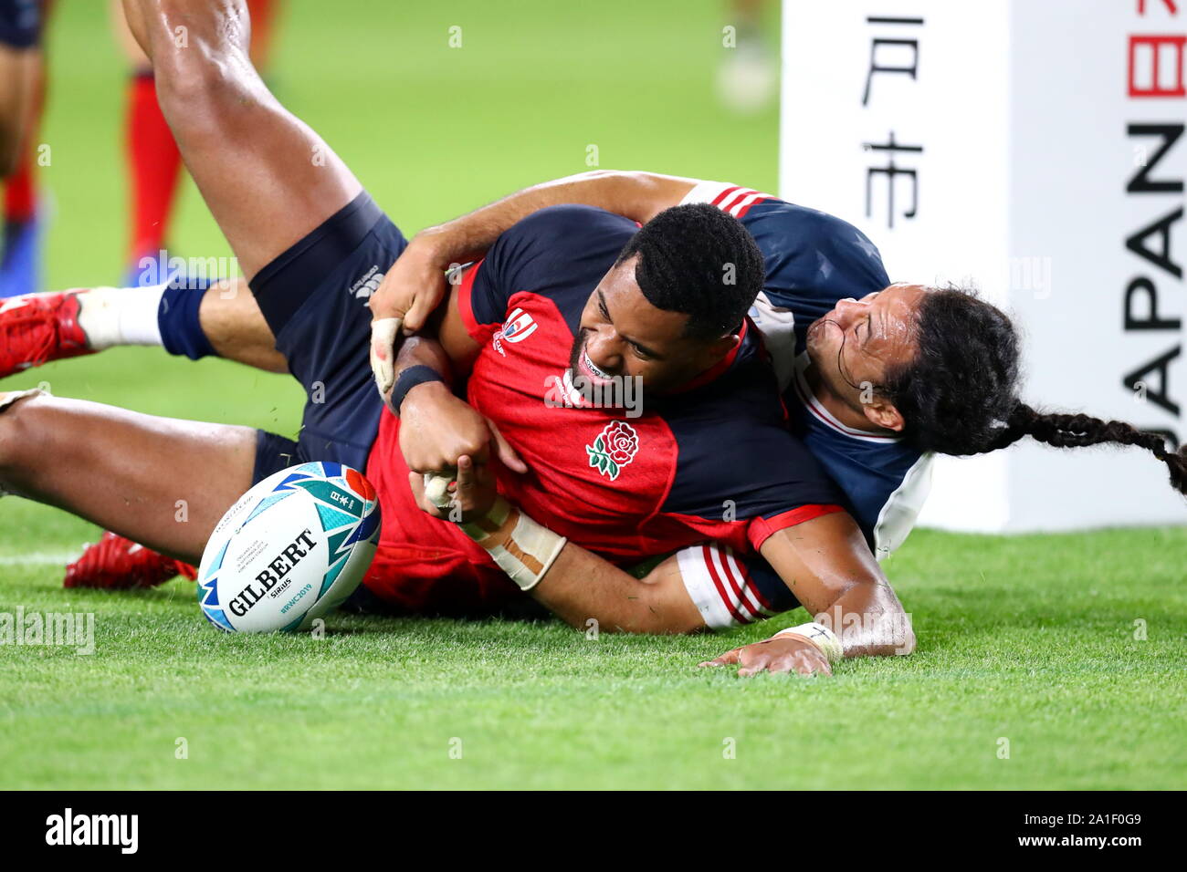 Kobe, Hyogo, Japan. 26th Sep, 2019. Joe Cokanasiga (ENG) Rugby : 2019 ...