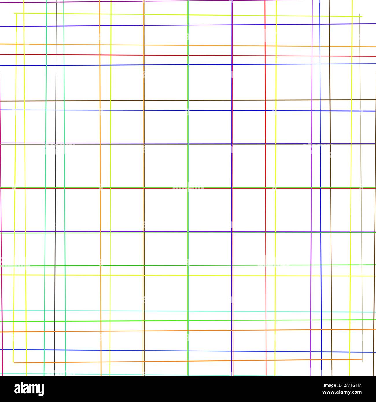 Asymmetric Grid Mesh Pattern Irregular Stock Vector Images Alamy