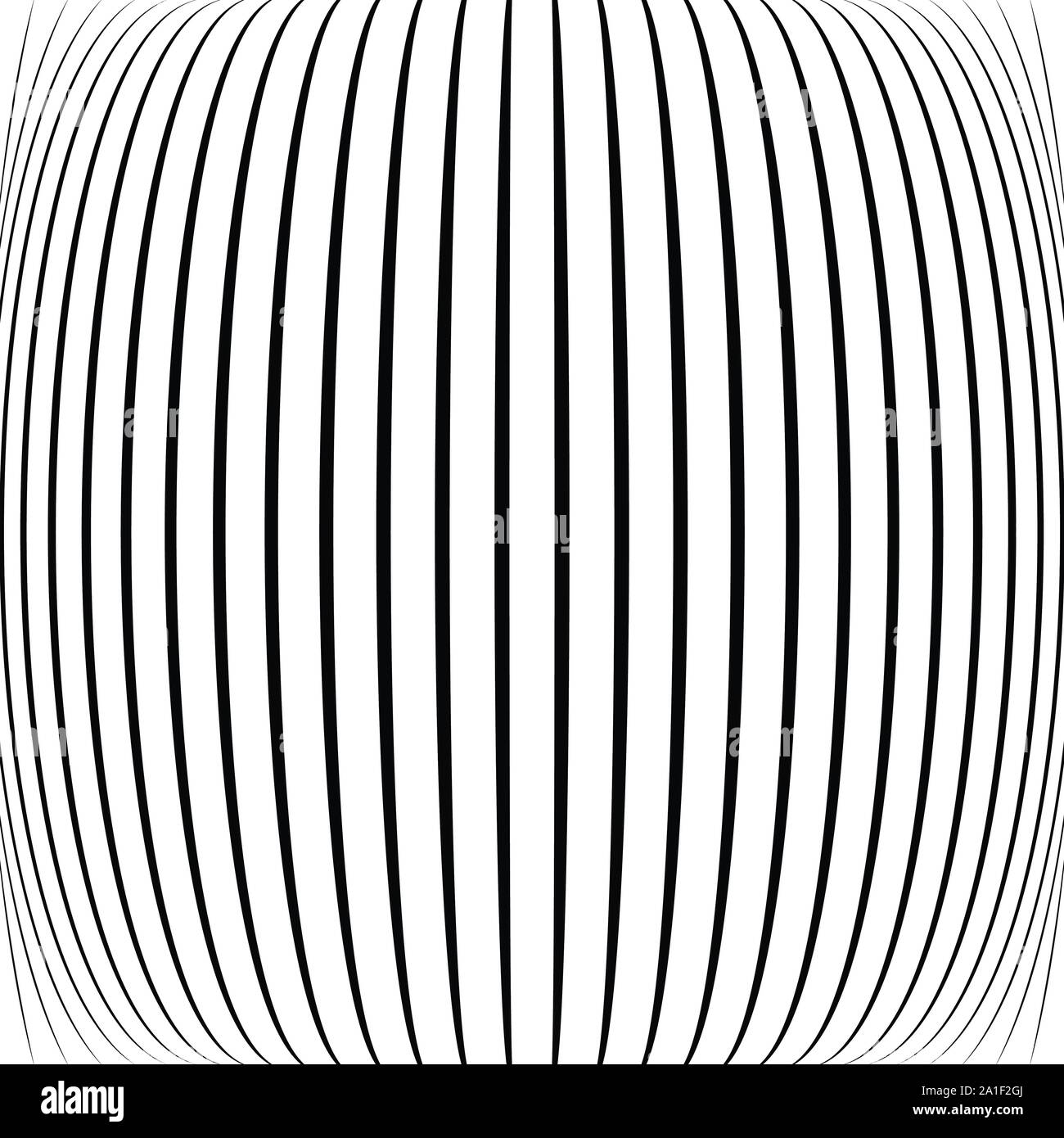 Spherical, globe circular distort effect pattern. Curved bulge ...