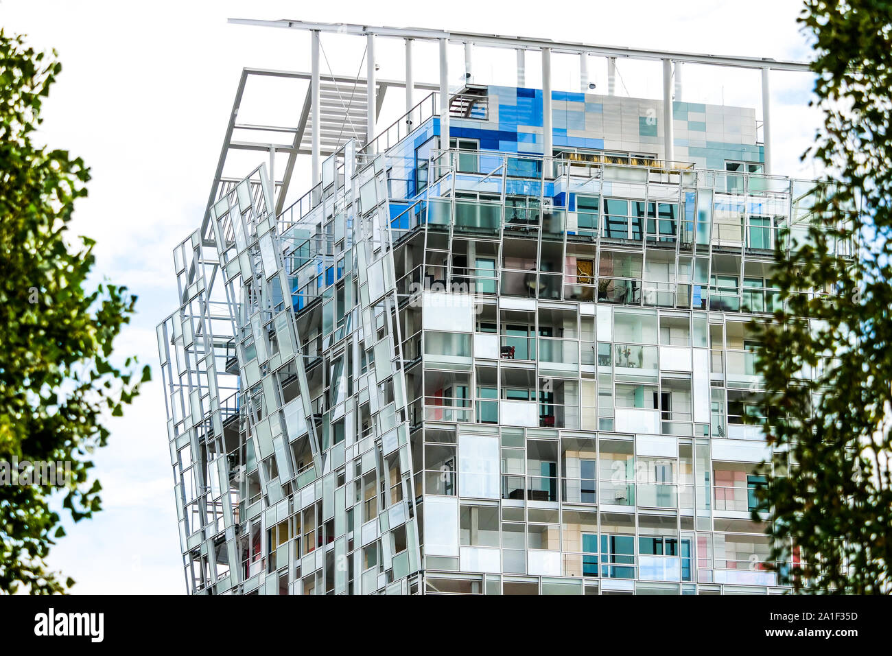 Ycone, a brand new building designed by French architect Jean Nouvel ...