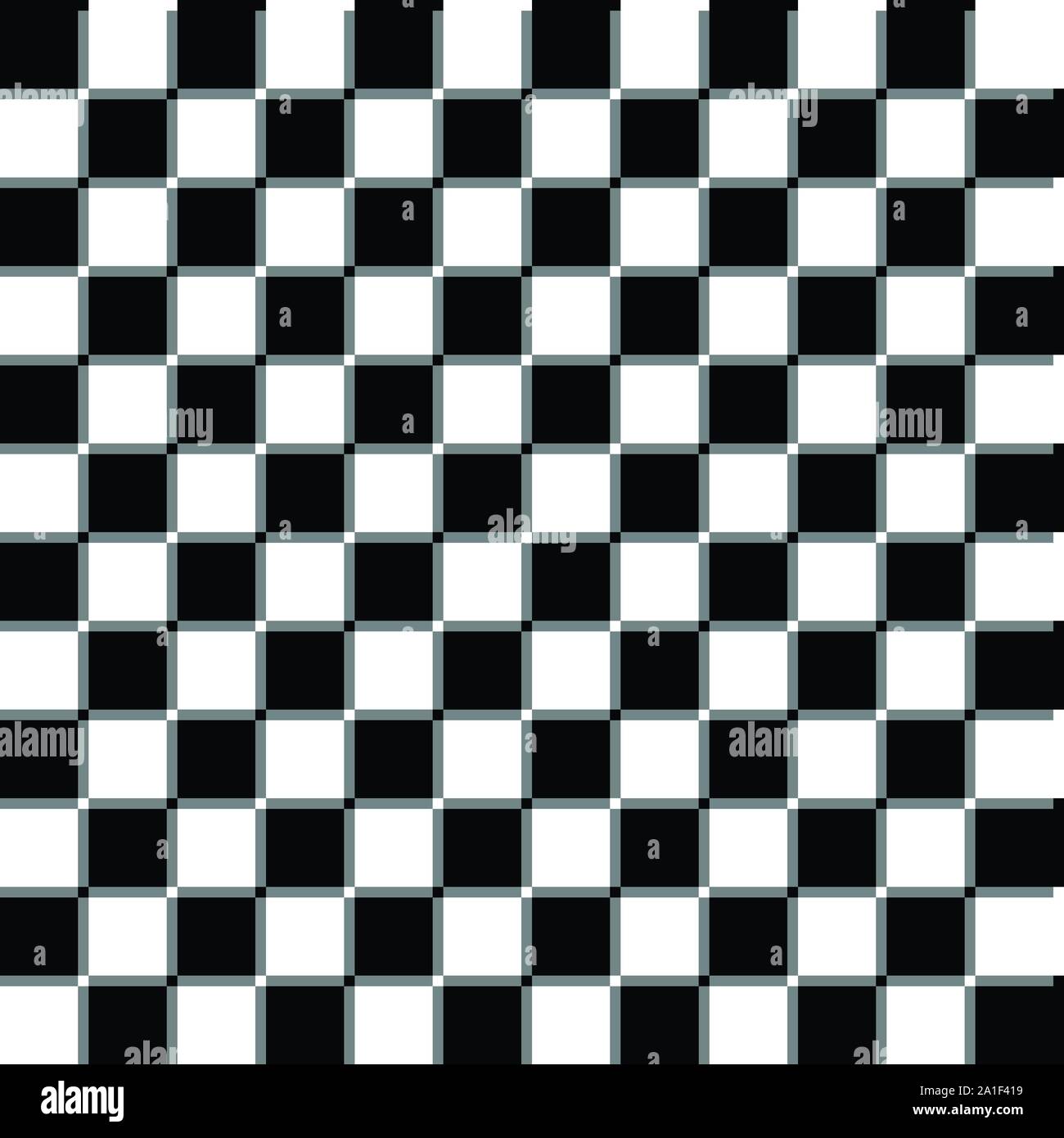 Offset squares seamless geometric pattern. Emboss, indent squares ...