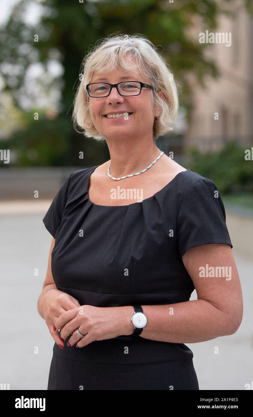 Berlin, Germany. 26th Sep, 2019. Ines Fiedler, head of the IT Service ...