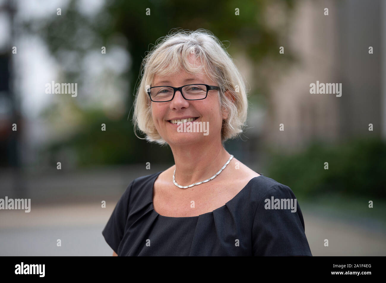 Berlin, Germany. 26th Sep, 2019. Ines Fiedler, head of the IT Service ...