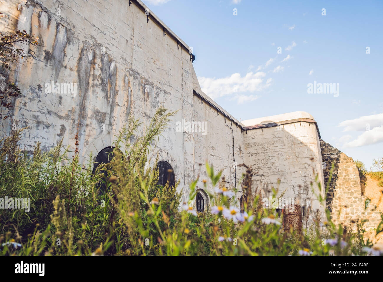 Ruins of the fort in Russia of the First World War Stock Photo - Alamy
