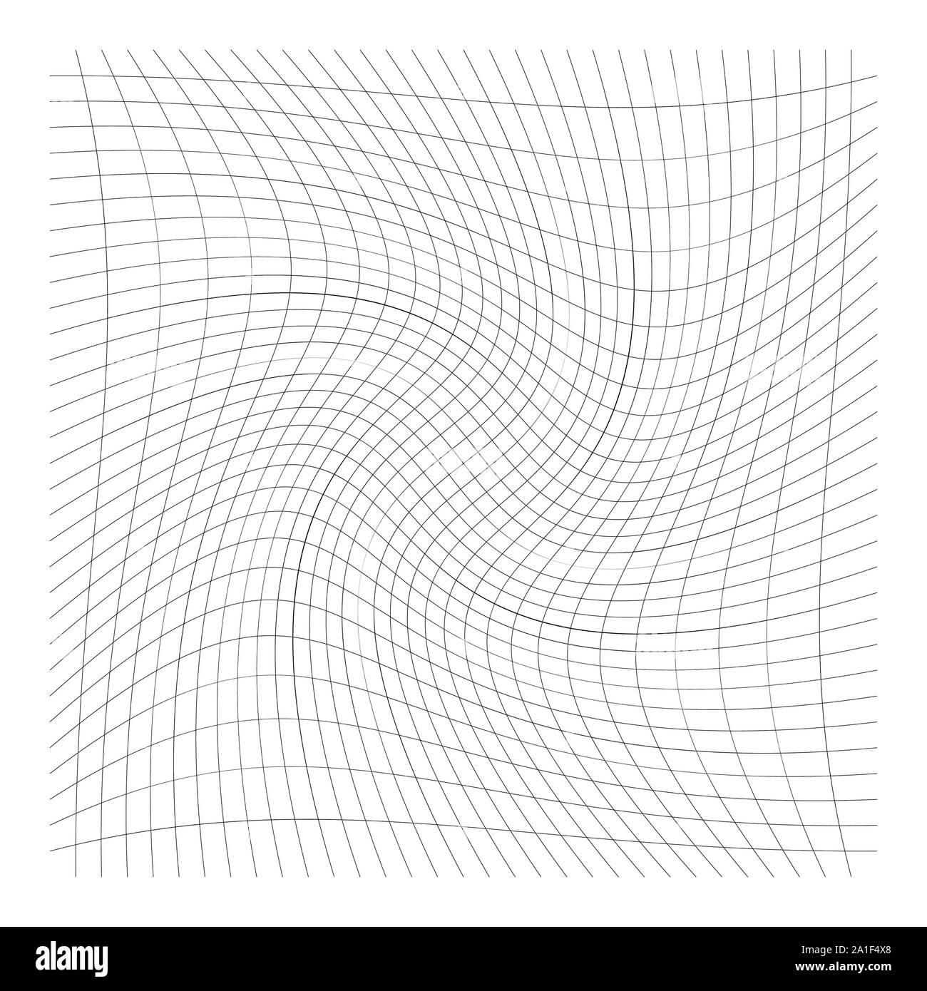 Pattern with rotation, spiral, swirl, twirl effect of perpendicular ...