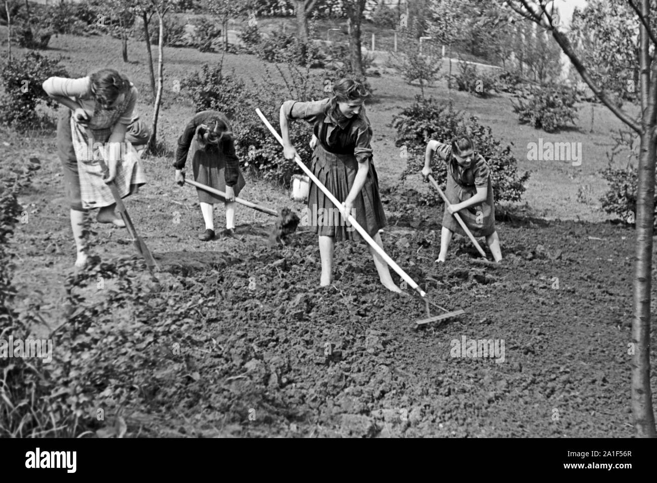 Feldarbeit Black and White Stock Photos & Images - Alamy