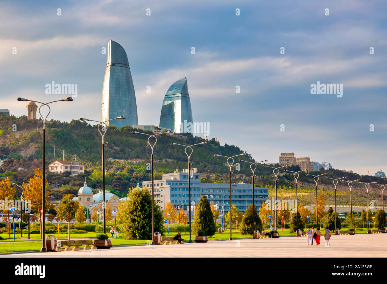 Baku boulevard hi-res stock photography and images - Alamy
