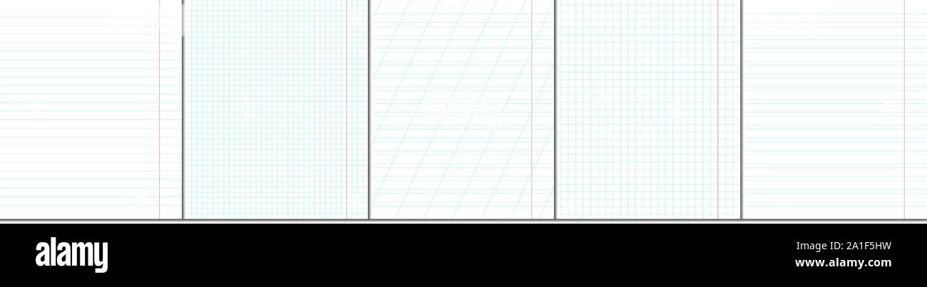 Blue cursive pattern background Cut Out Stock Images & Pictures - Alamy