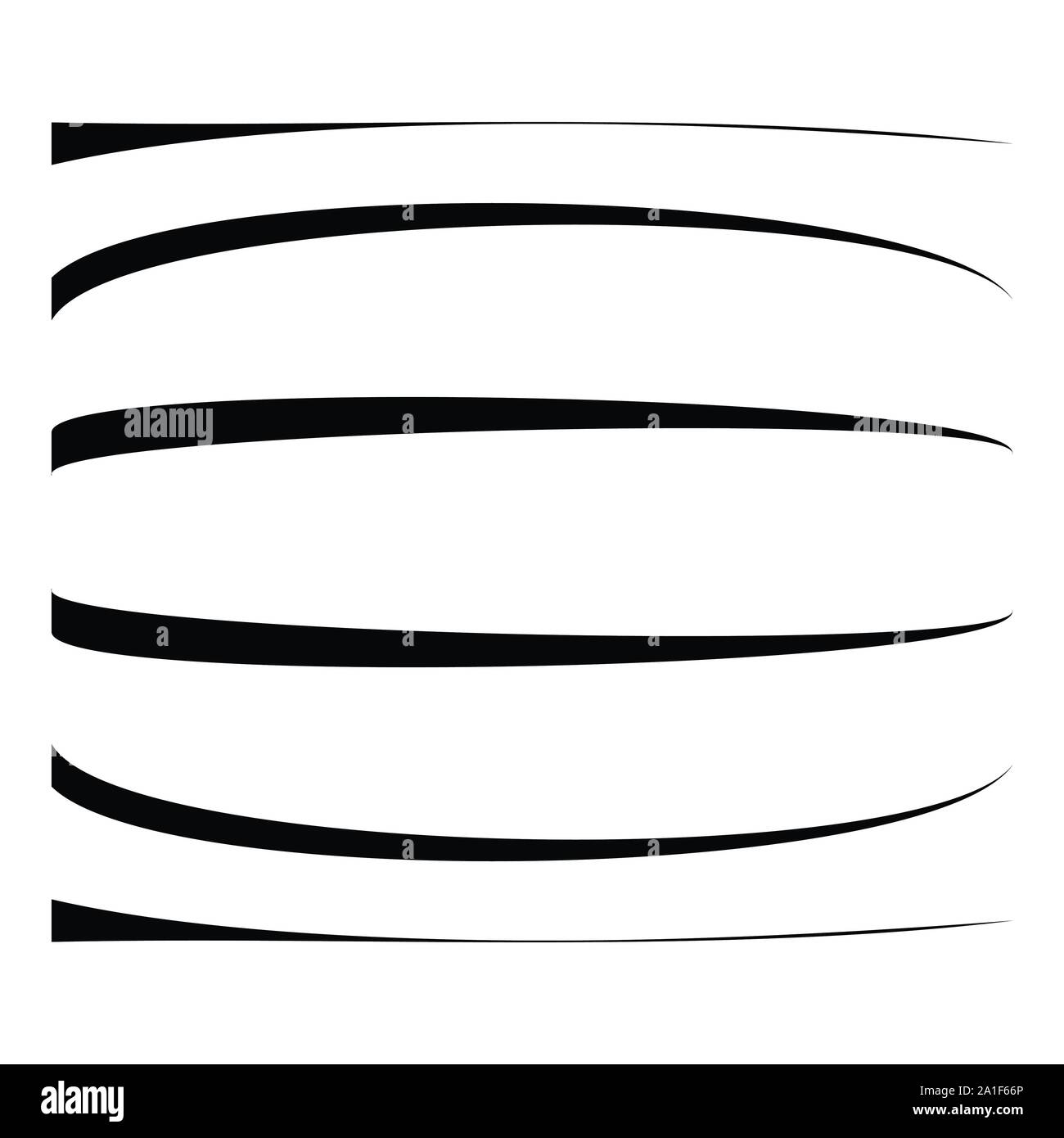 Spherical, globe circular distort effect pattern. Curved bulge ...