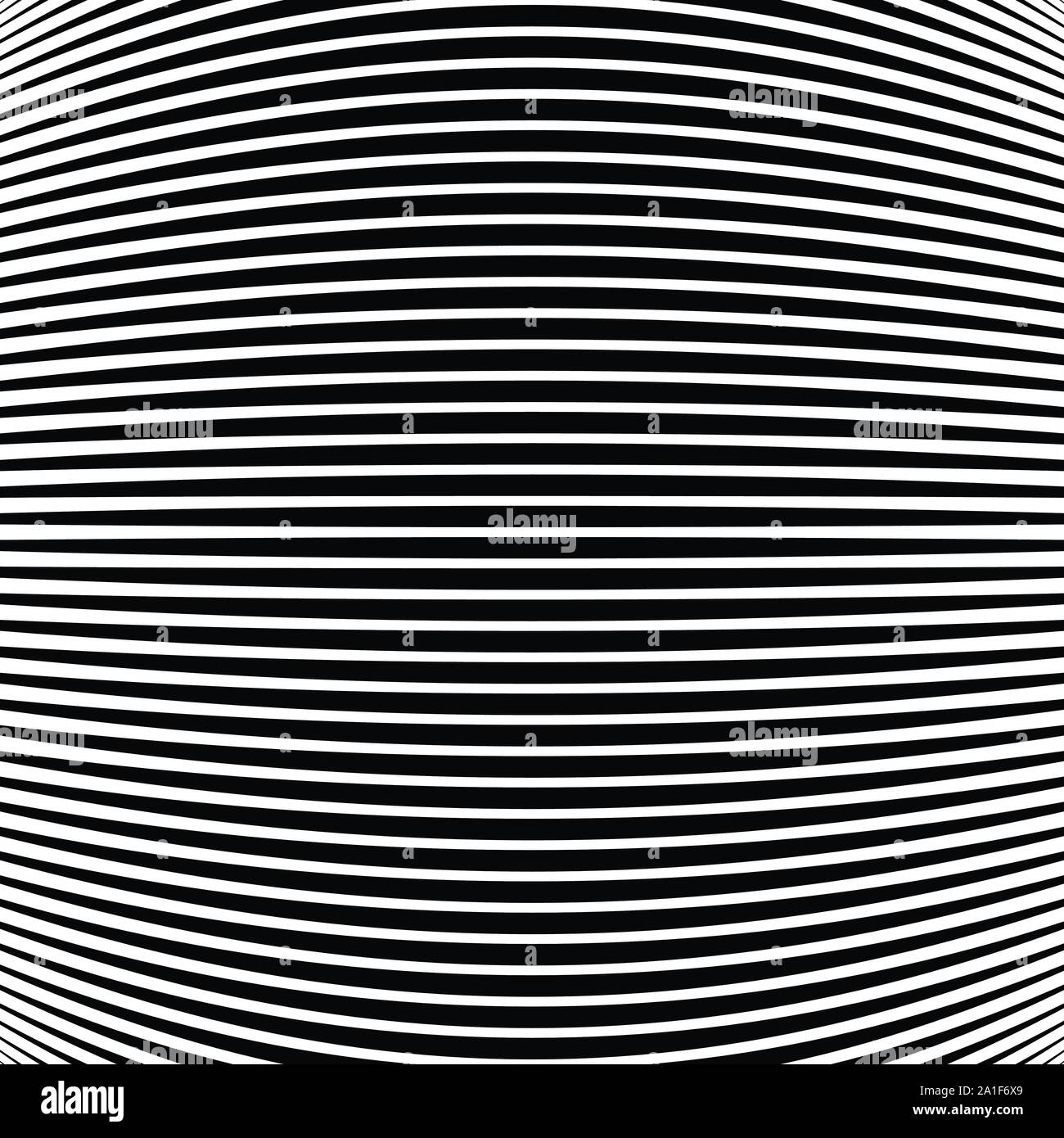 Spherical, globe circular distort effect pattern. Curved bulge ...