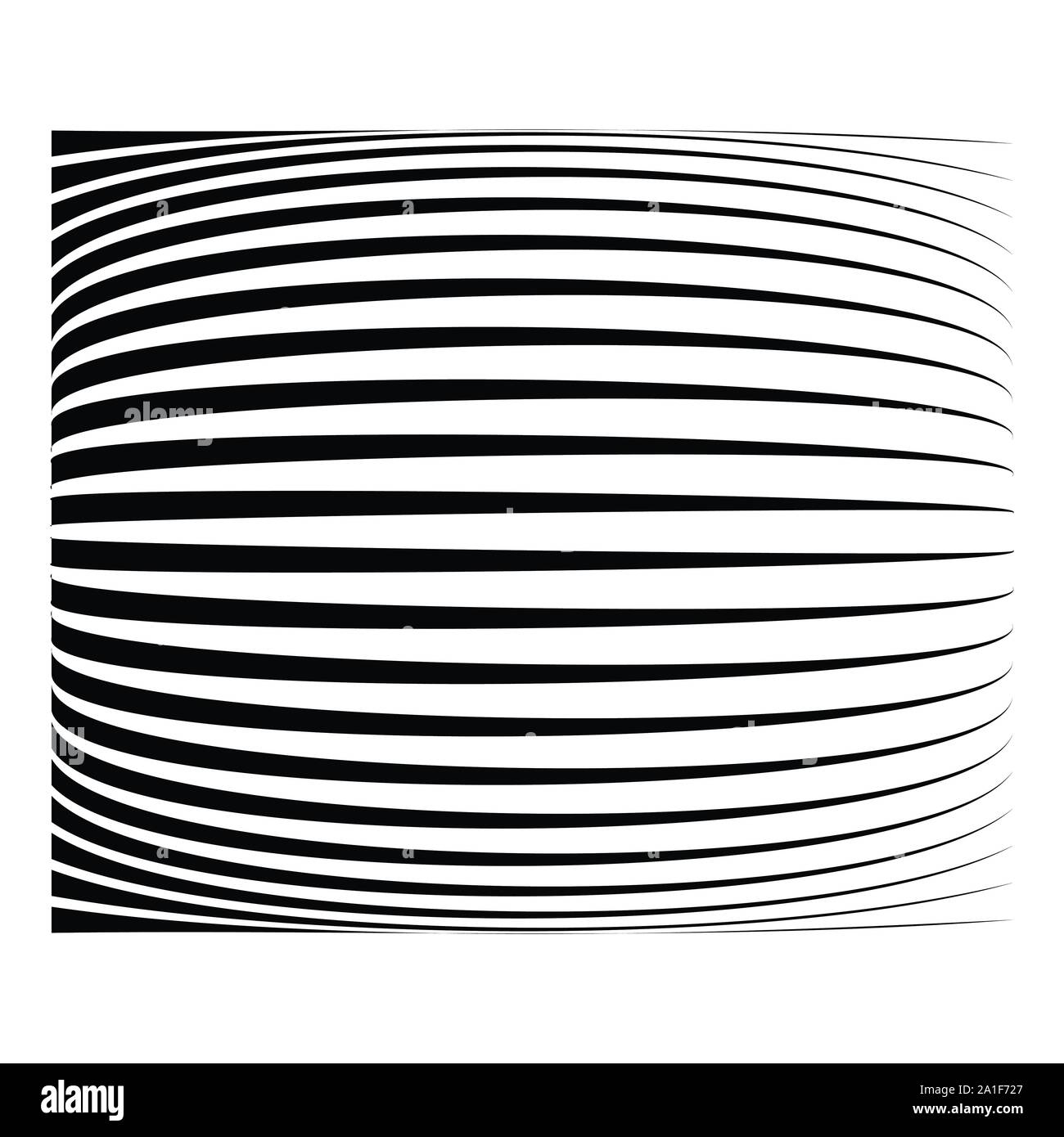 Spherical, globe circular distort effect pattern. Curved bulge ...